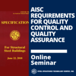 AISC Requirements for Quality Control and Quality Assurance – Steel ...